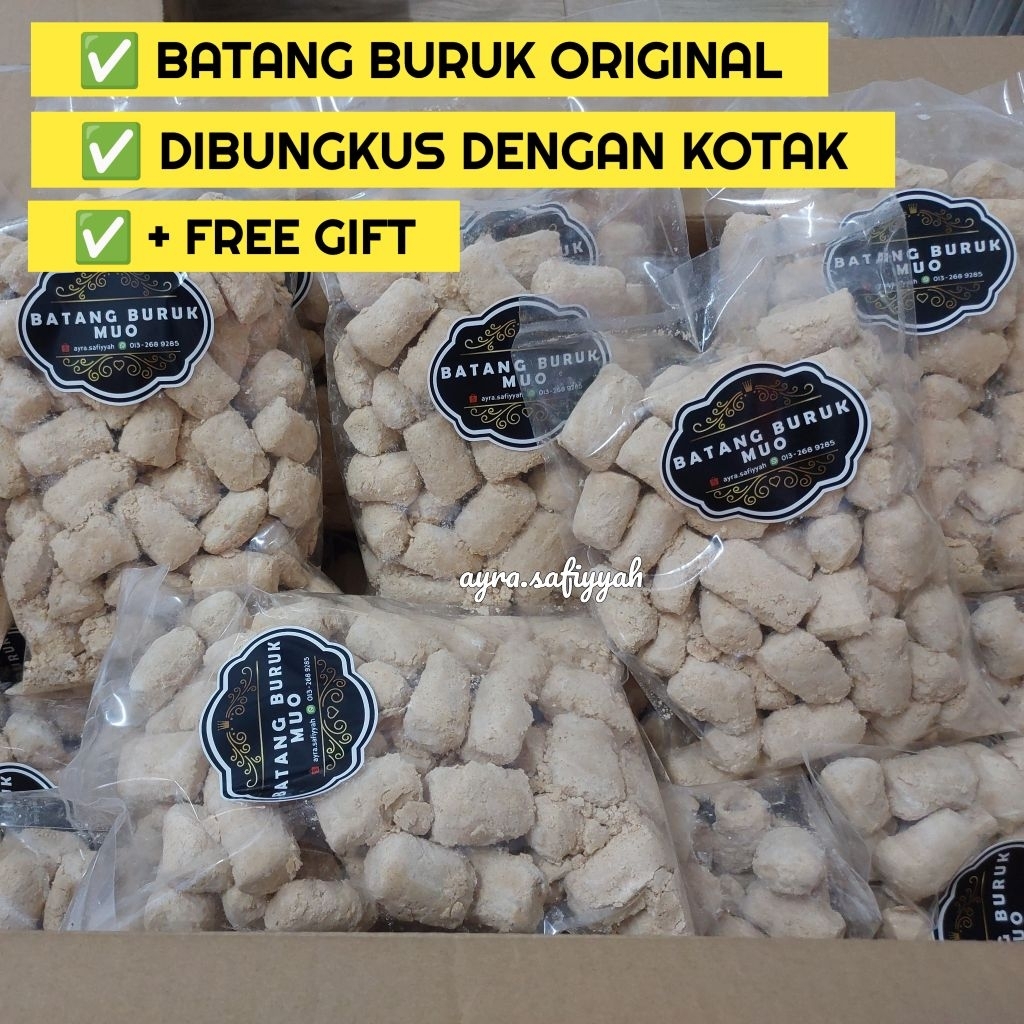 Kuih Batang Buruk Muar Original Kuih Batang Burok Original | Shopee ...
