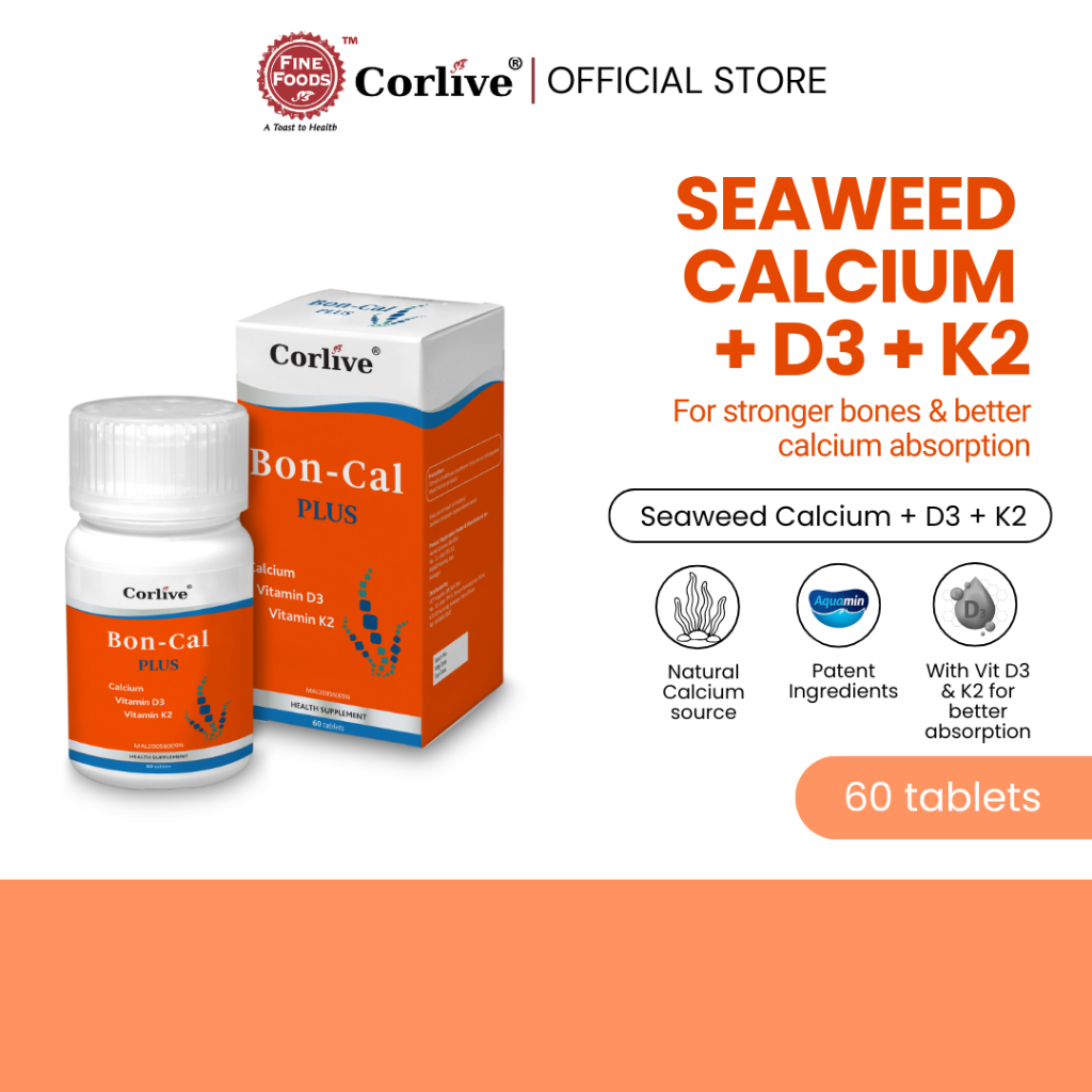 Corlive Bon-Cal (60 tablets) | Shopee Malaysia