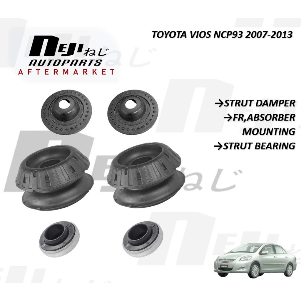 TOYOTA VIOS NCP93 2007-2013 FRONT ABSORBER MOUNTING/ STRUT BEARING ...