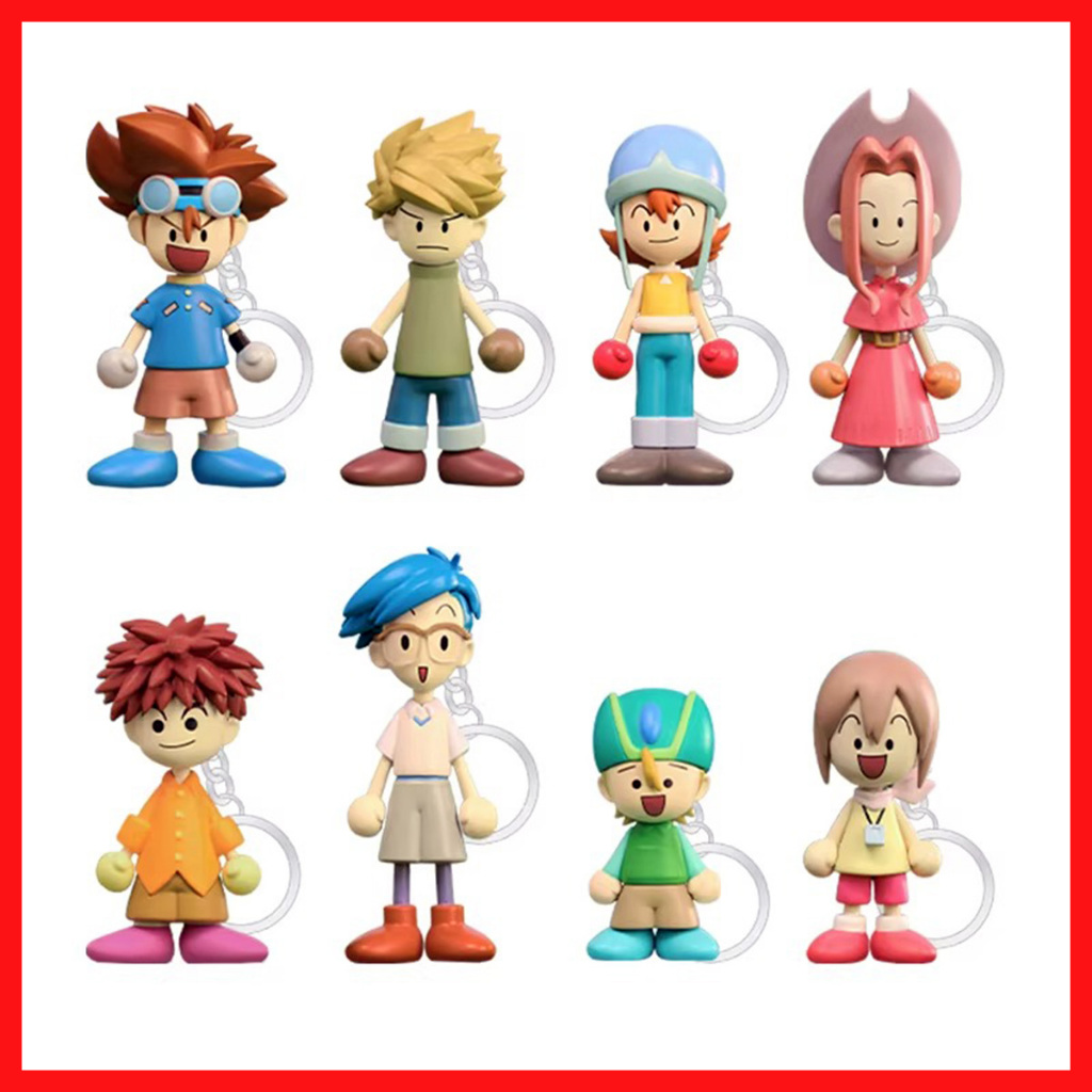Digimon Adventure Puppet Keychain Ver Official Blind Box Set (ETA APR ...