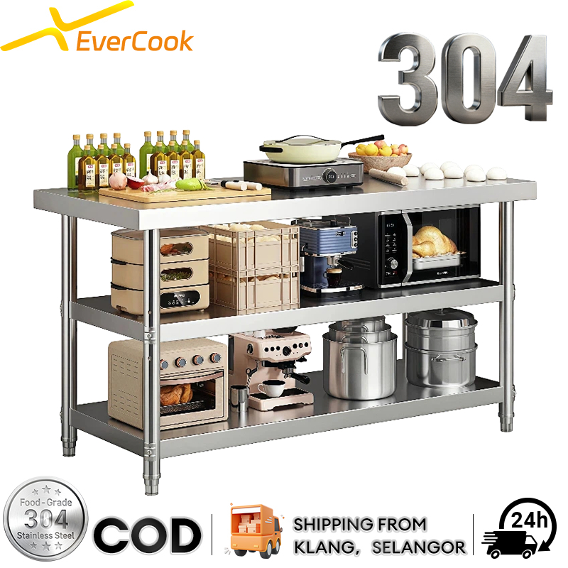 304 Stainless Steel Kitchen Workbench Right Corner Operating Table ...