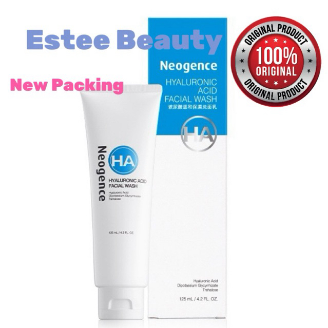 NEOGENCE : Hyaluronic Acid HA+ REFRESH FACIAL WASH 125ML | Shopee Malaysia