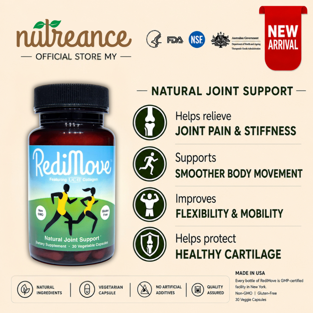 Nutreance Redimove Joint Supplement Mobility, Joint Comfort ...