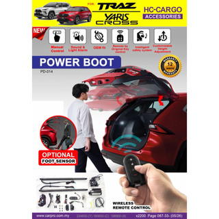 Toyota yaris cross Perodua traz bezza proton S70 rear tailgate auto ...