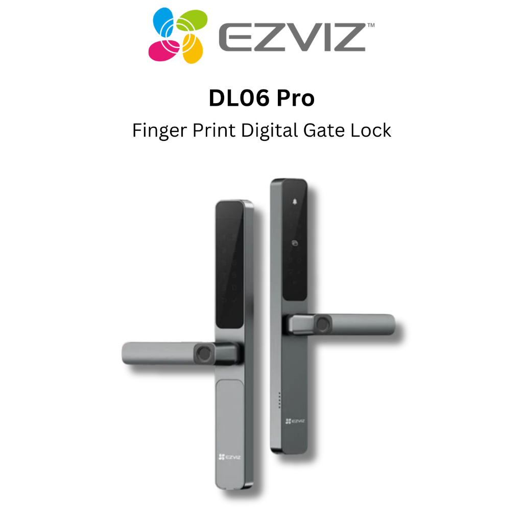 Ezviz Door Lock DL06 PRO Smart Digital Gate Grill smart Finger Print 2 ...