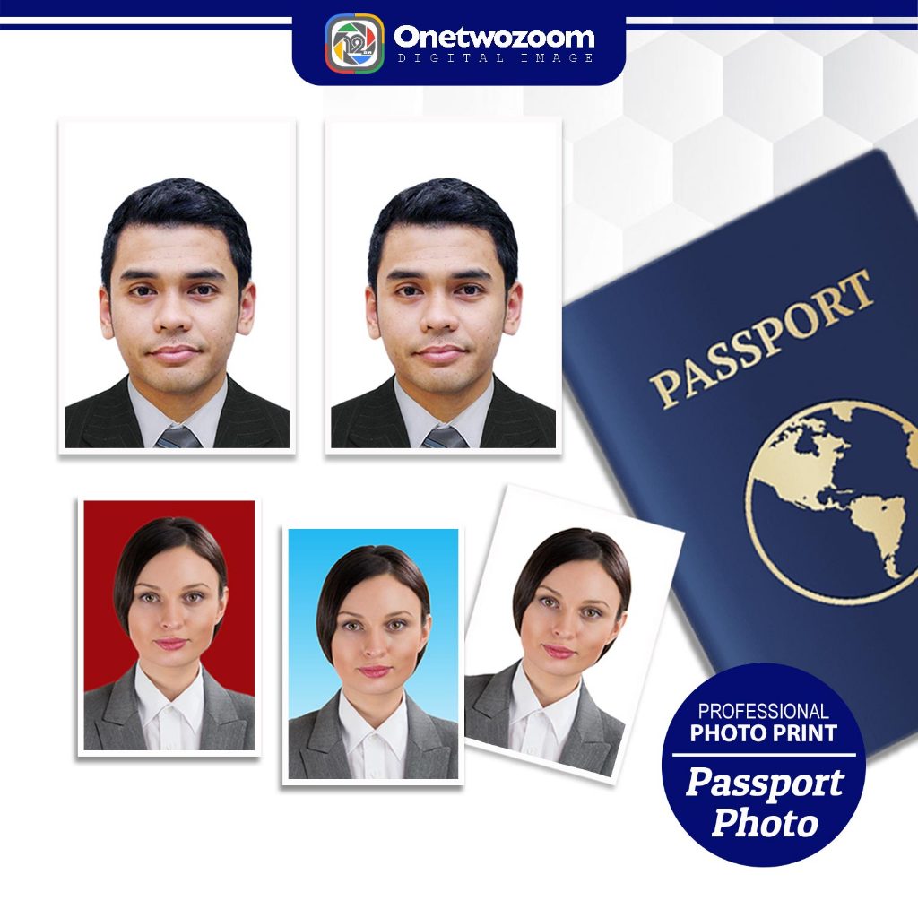 Passport Photo Print | Visa | License | Resume ID photo | Shopee Malaysia
