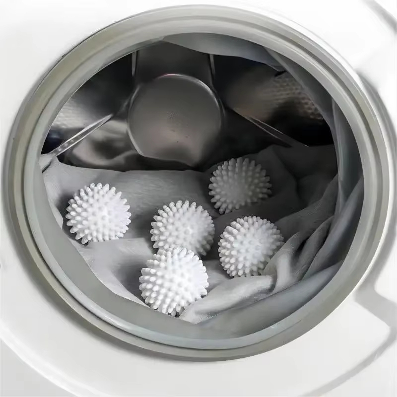 PVC Dryer Ball Reusable Laundry Ball Washing Machine Drying Fabric ...