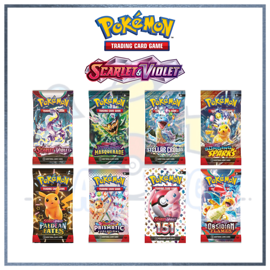 [LIVE RIP] Pokemon TCG: Scarlet & Violet Era Booster Packs | Shopee ...
