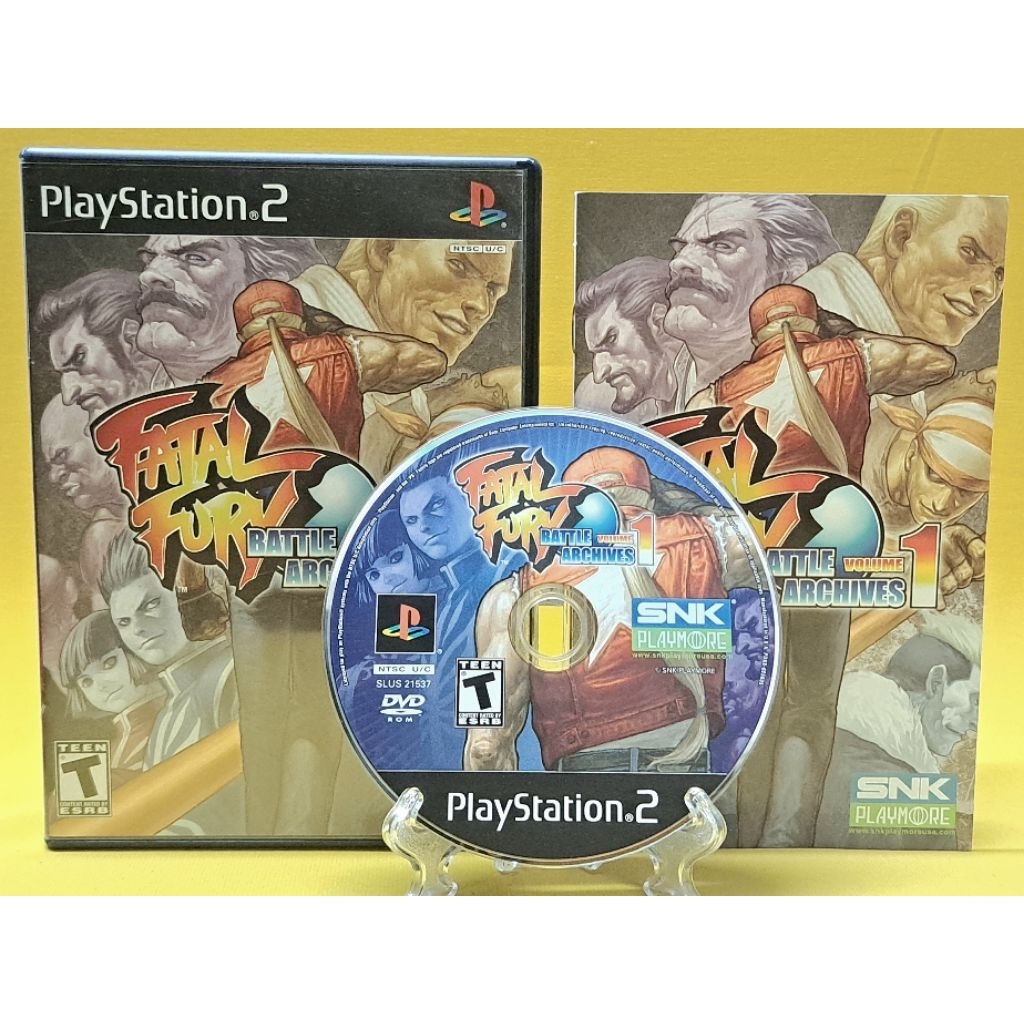 🔥FATAL FURY BATTLE ARCHIVES VOLUME 1🔥 PS2 | Shopee Malaysia