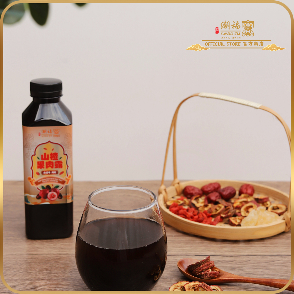 潮福 𝐂𝐡𝐚𝐨𝐅𝐮 山楂果肉露 Hawthorn Juice ( Red Dates & Gojiberry ) 500ML | Shopee ...