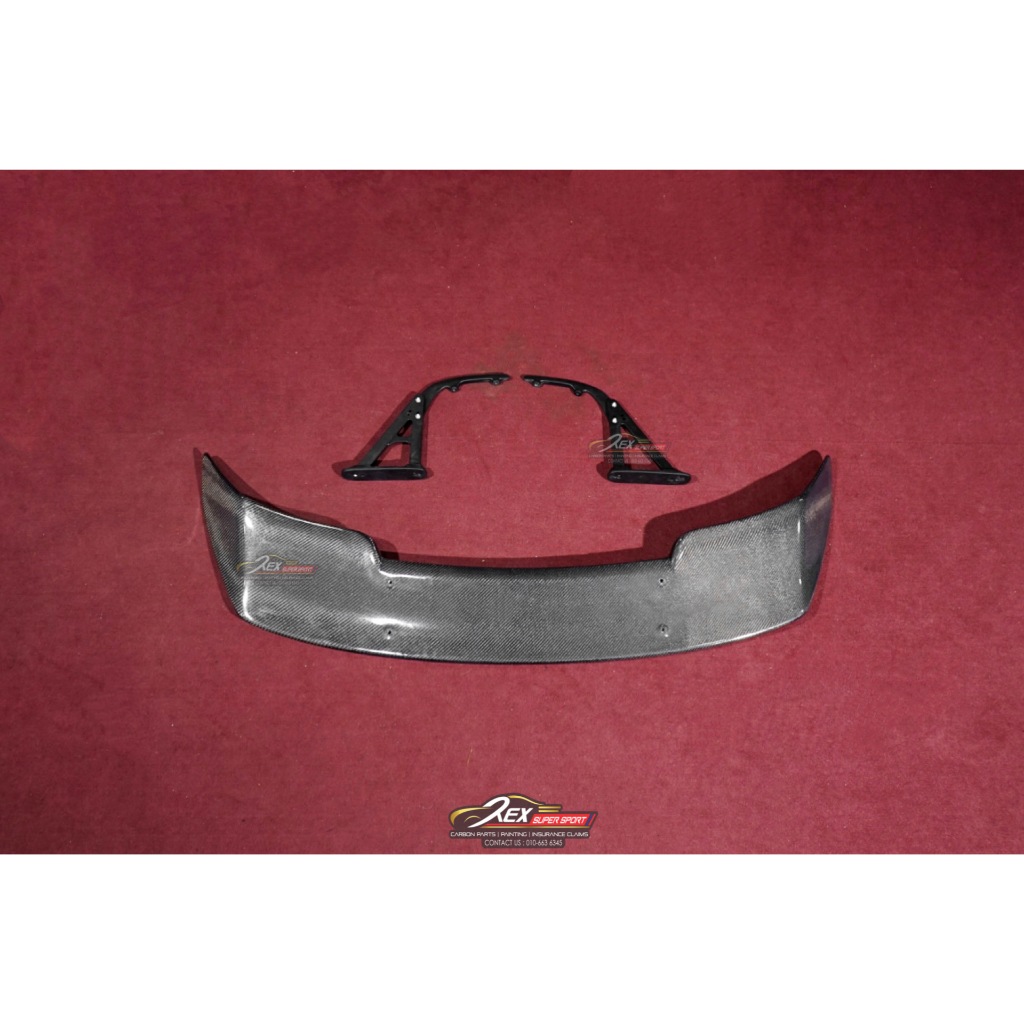 Toyota GR86 GT86 BRZ Subaru Rear Spoiler GT STI Real Carbon Fiber ...