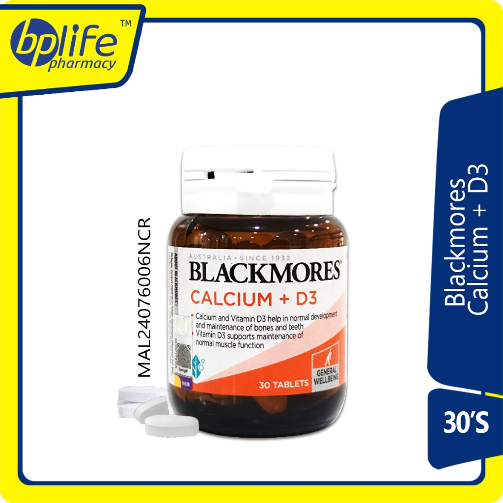 Blackmores Calcium + D3 30s | Shopee Malaysia