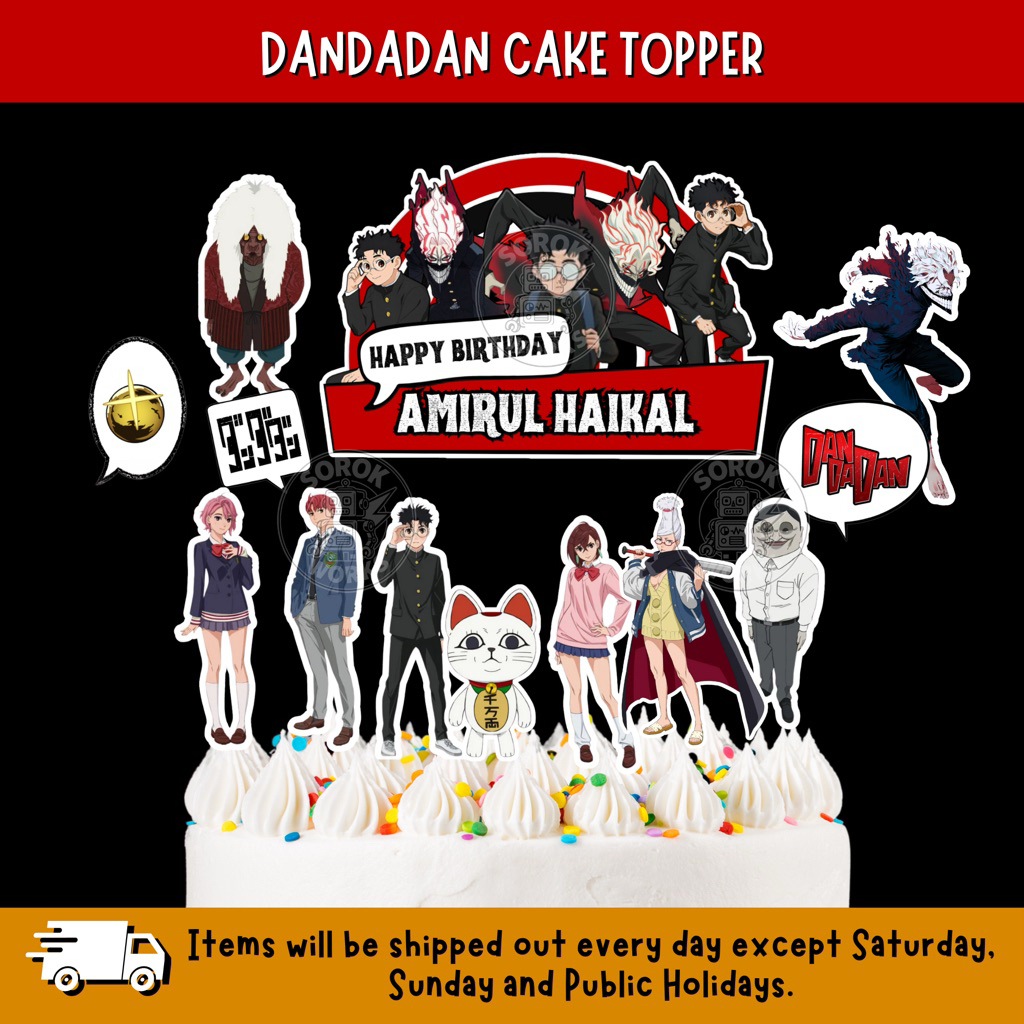DANDADAN CAKE TOPPER | Shopee Malaysia