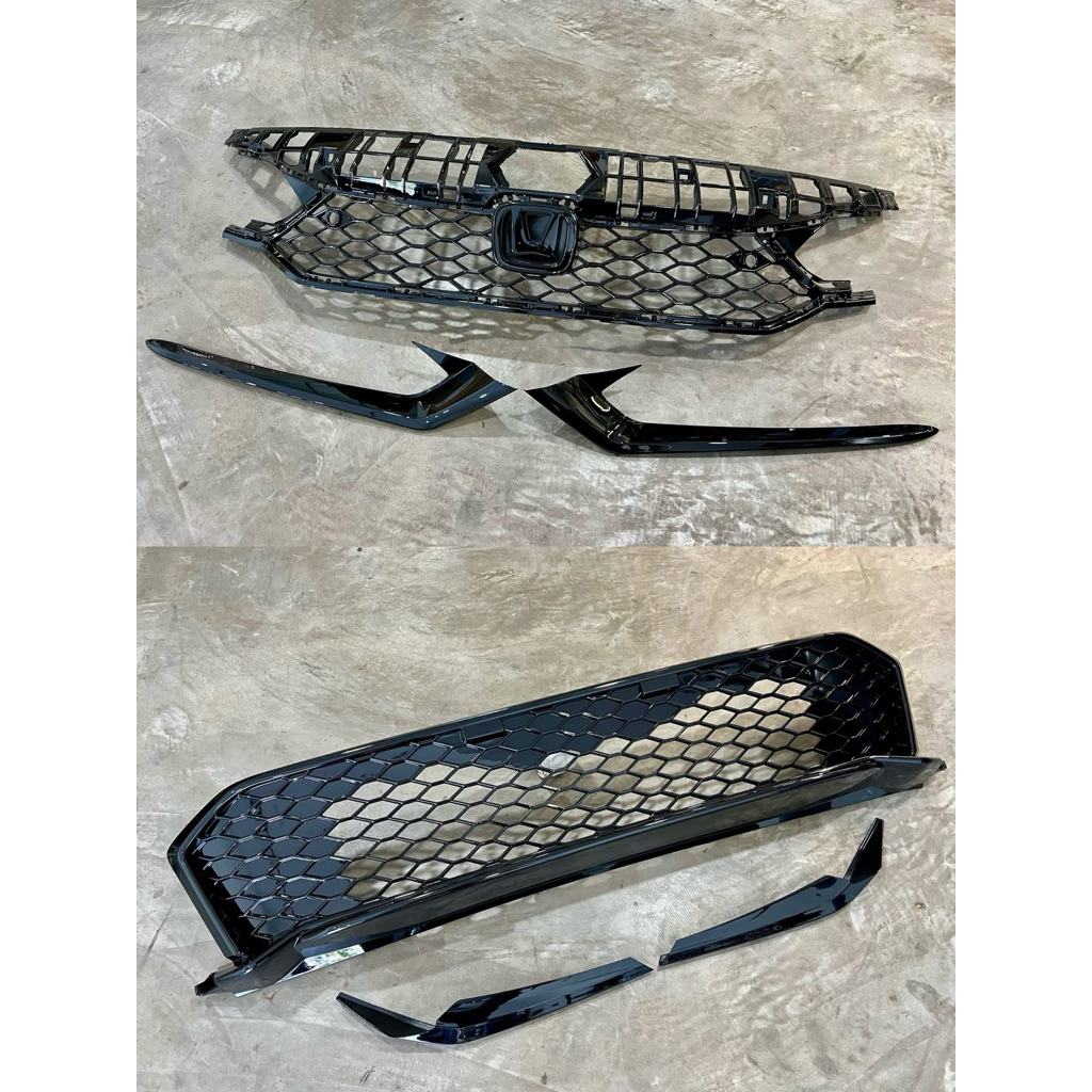 Honda Civic FE Facelift 2025 Front Grill Type R , Lower Grill Type R ...