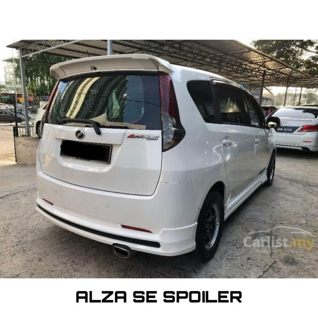 Perodua Original Alza SE Special Edition Style 2009-2013 ABS Spoiler ...