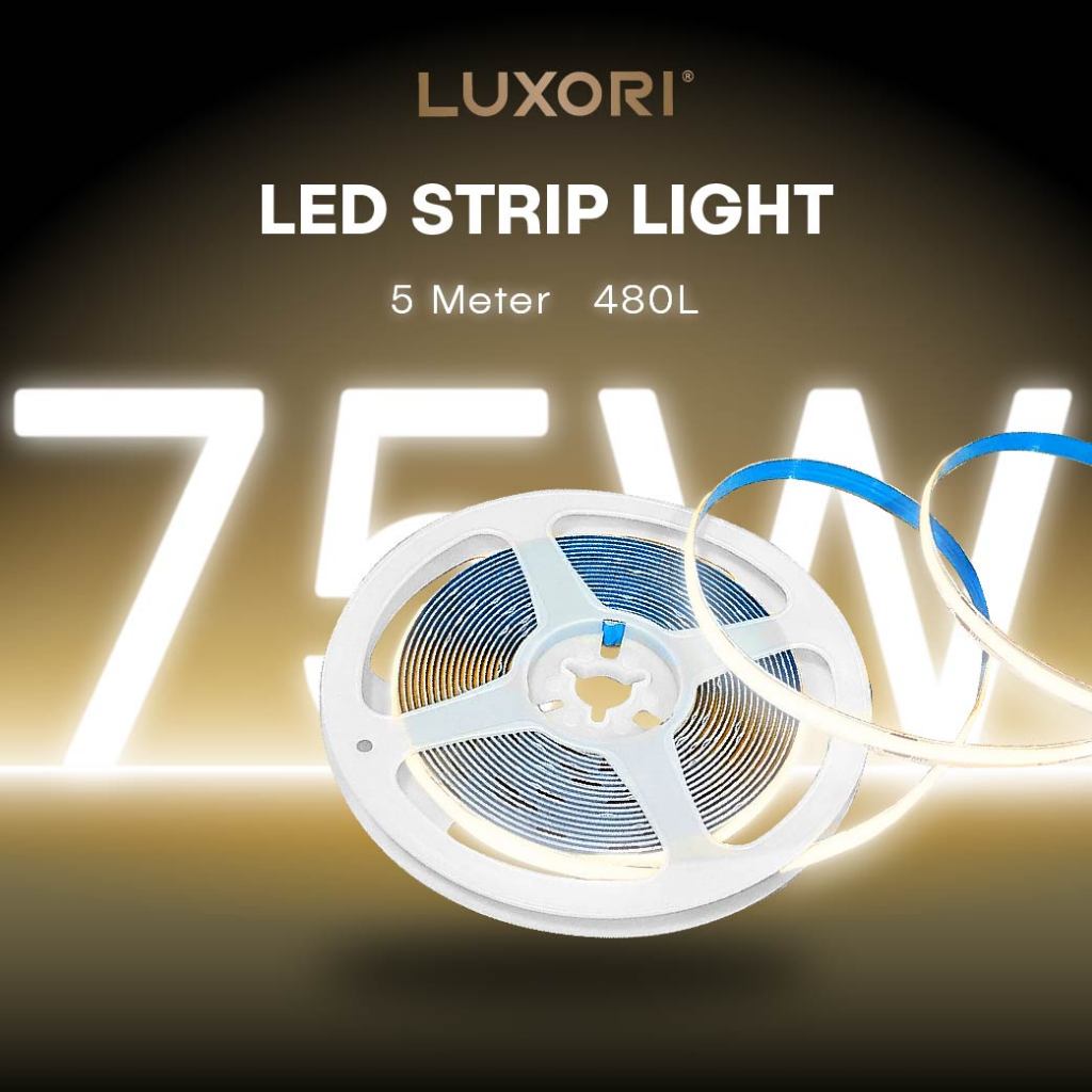 LUXORI LED 480L 5M Strip Light - 2400K / 2700K / 3000K / 3500K / 4000K ...