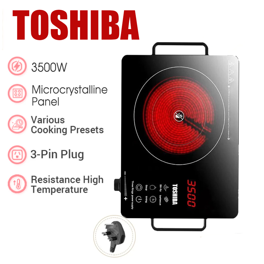 Original Toshiba electric ceramic stove multi-function 3500w super ...
