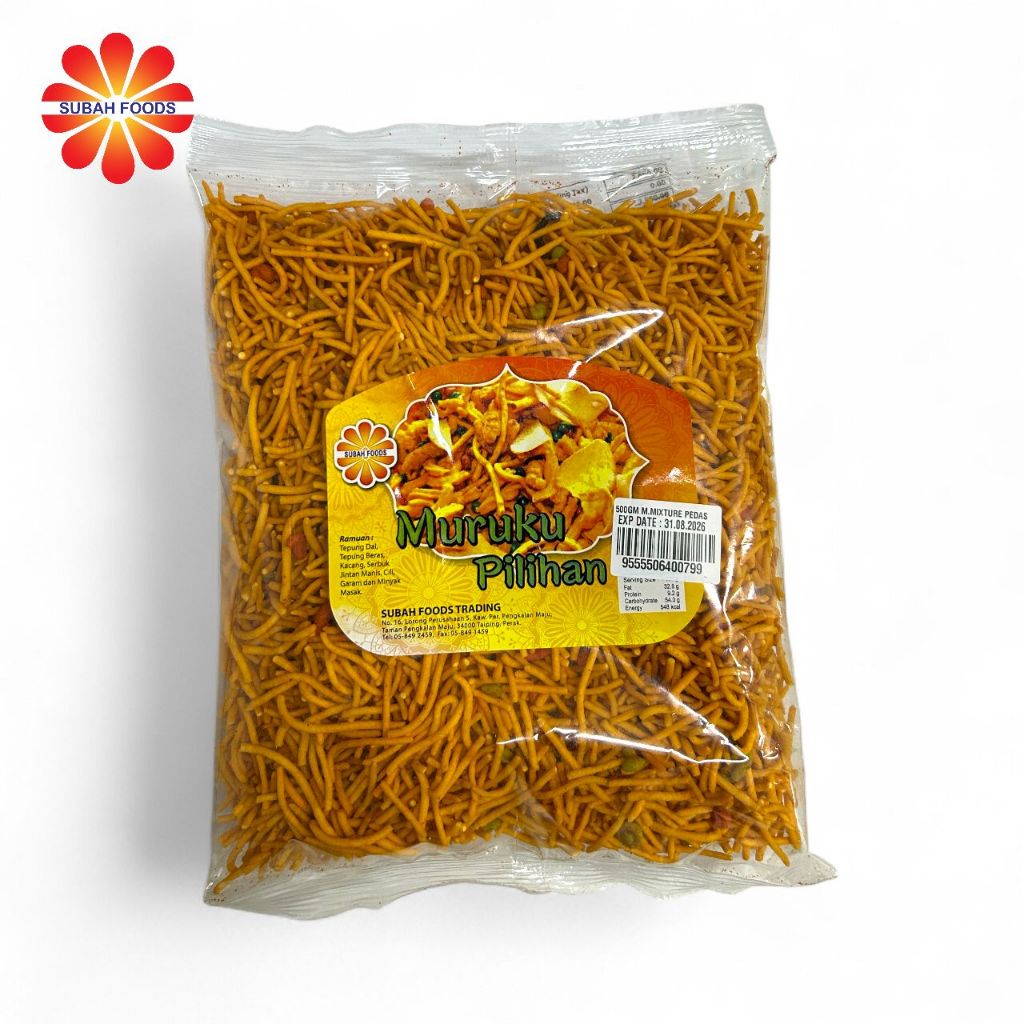 [HALAL] MURUKU MIXTURE PEDAS 500GM.... HARGA BORONG | Shopee Malaysia