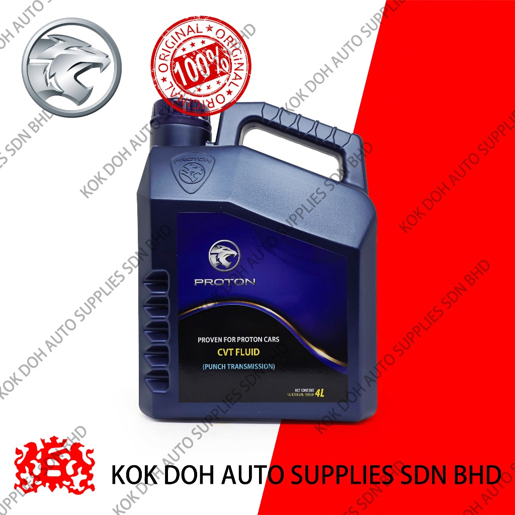 Minyak Gear CVT Gear Oil [4L](Kuning/Yellow)/Cecair Fluid/Transmission ...