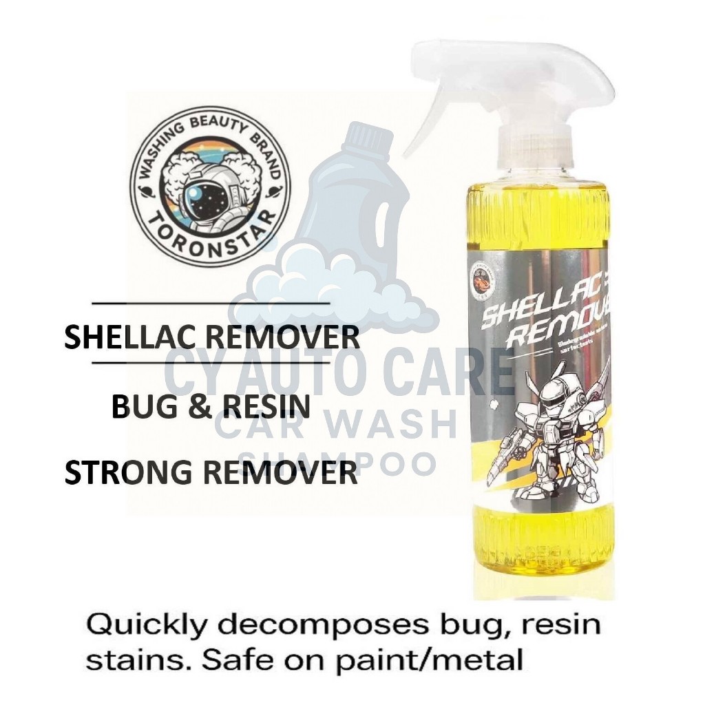 TORONSTAR BIRD POOP & SHELLAC REMOVER, EXTERIOR & INTERIOR CLEANER ...