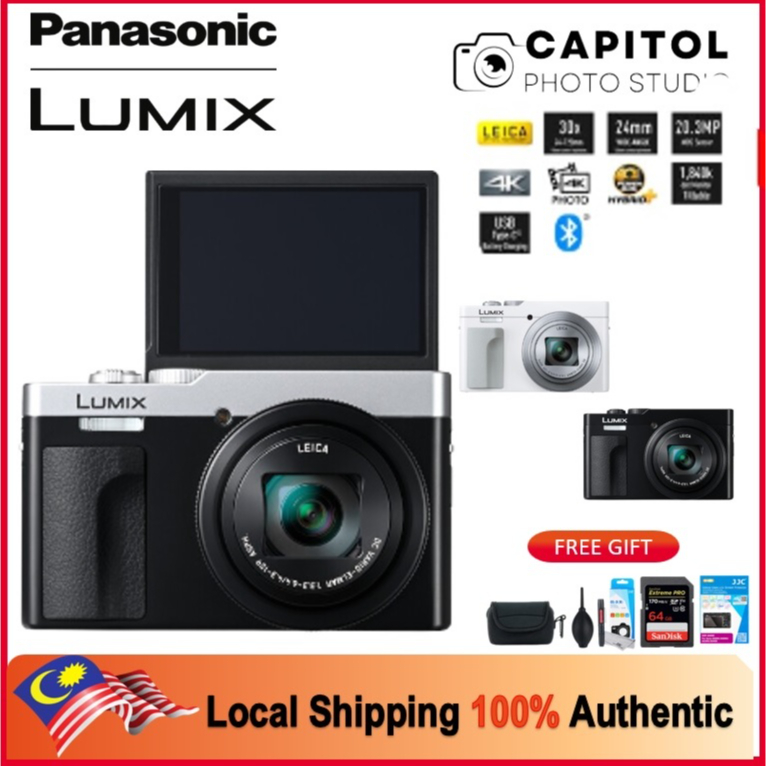 Panasonic LUMIX TZ99 30X selfie digicam 4K VIDEO | Shopee Malaysia