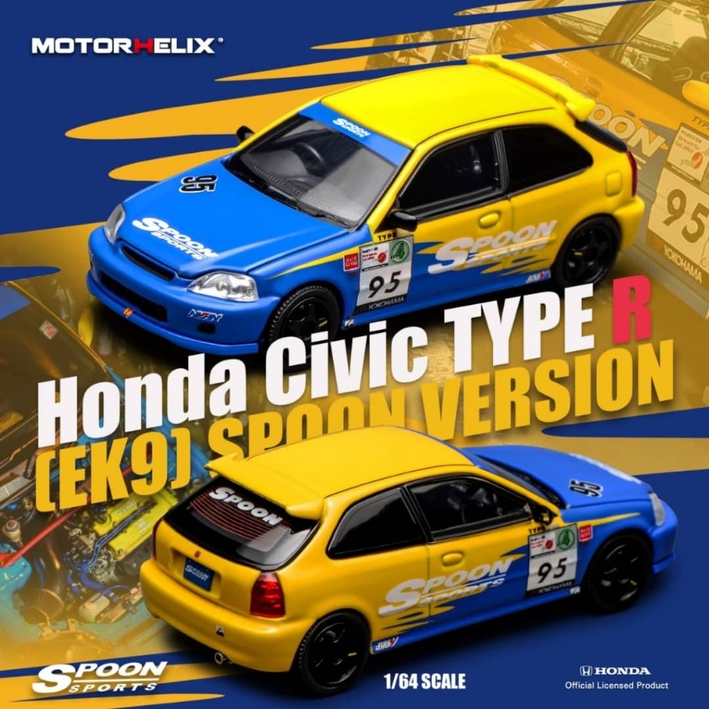 Motor Helix Honda Civic Type R EK9 Spoon Sports with Opening Front ...