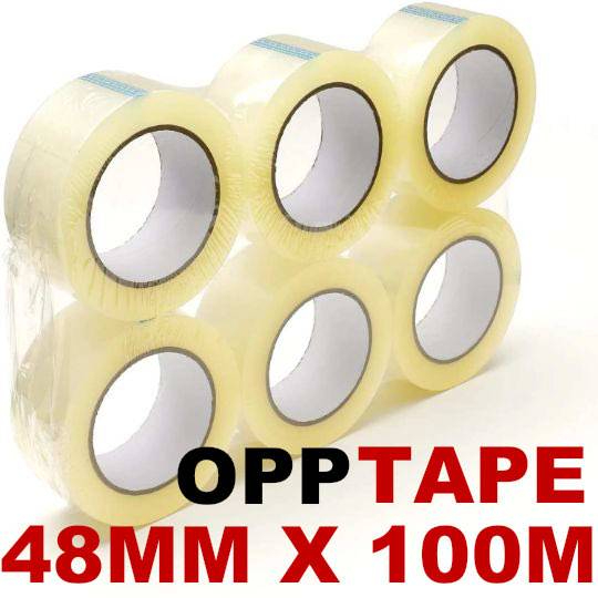Opp Tape Long version 48MM x 100M Packaging Tape | Shopee Malaysia