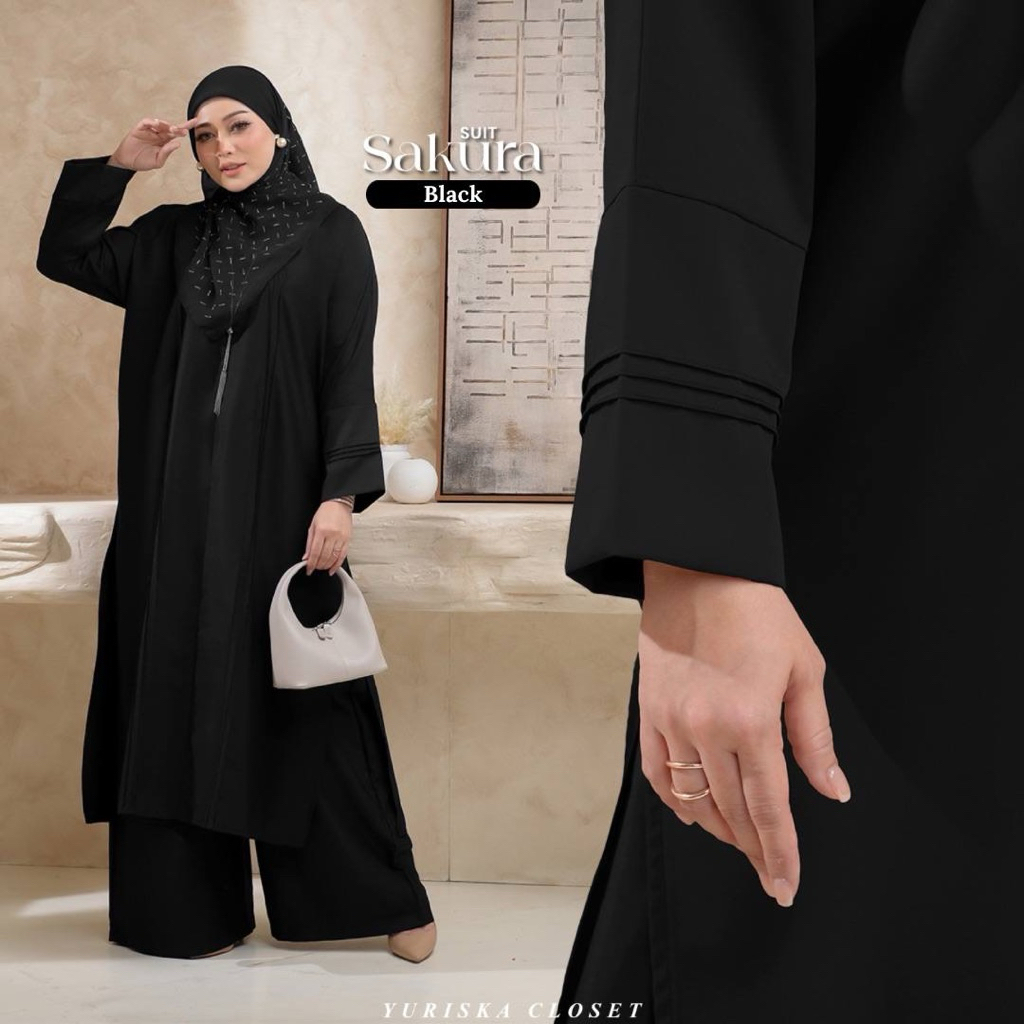 YURISKA CLOSET - Suit Sakura Japanese Cotton Set Baju Dan Seluar ...