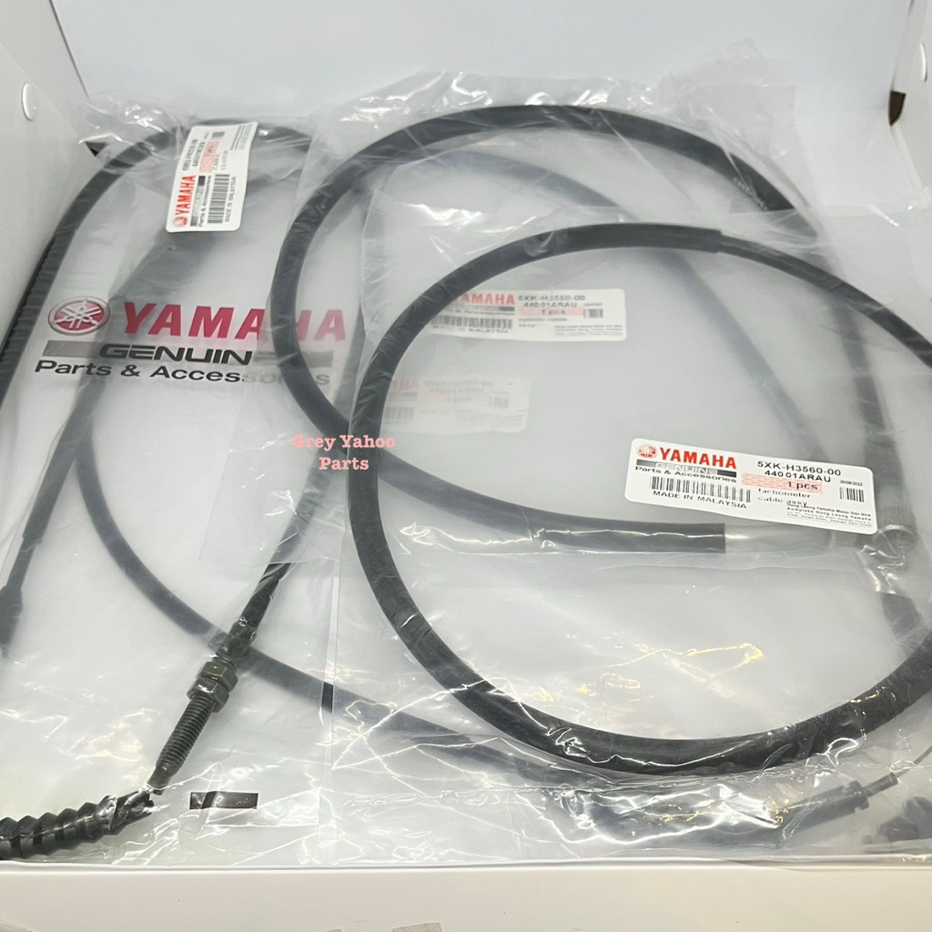 Yamaha Y125 Cables Klas Minyak RPM KMH Chok Original(5BU-F6335-09/5BU ...