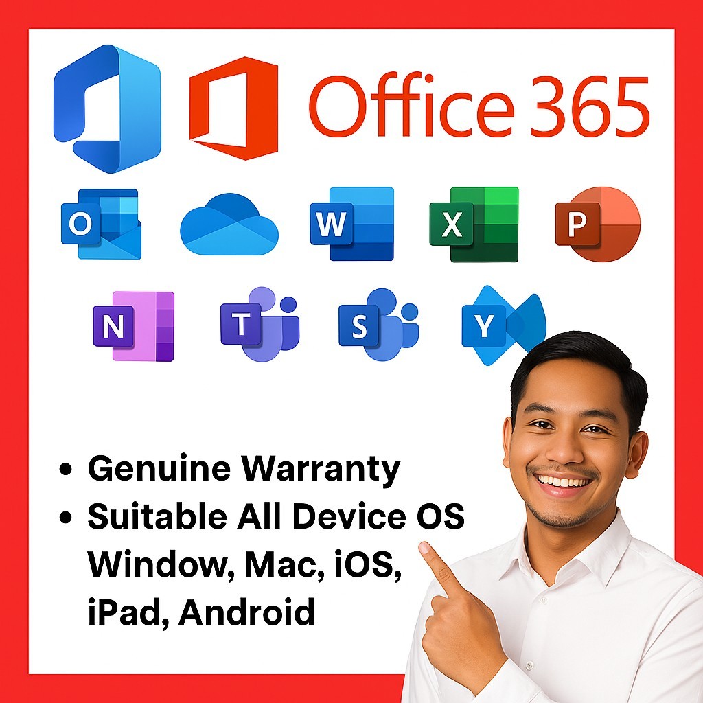 𝕸𝖎𝖈𝖗𝖔𝖘𝖔𝖋𝖙 Office PRO PLUS 专业增强版 Office 365 2016 - 2025 Lesen Sah untuk 1 PC Office 2021 ...