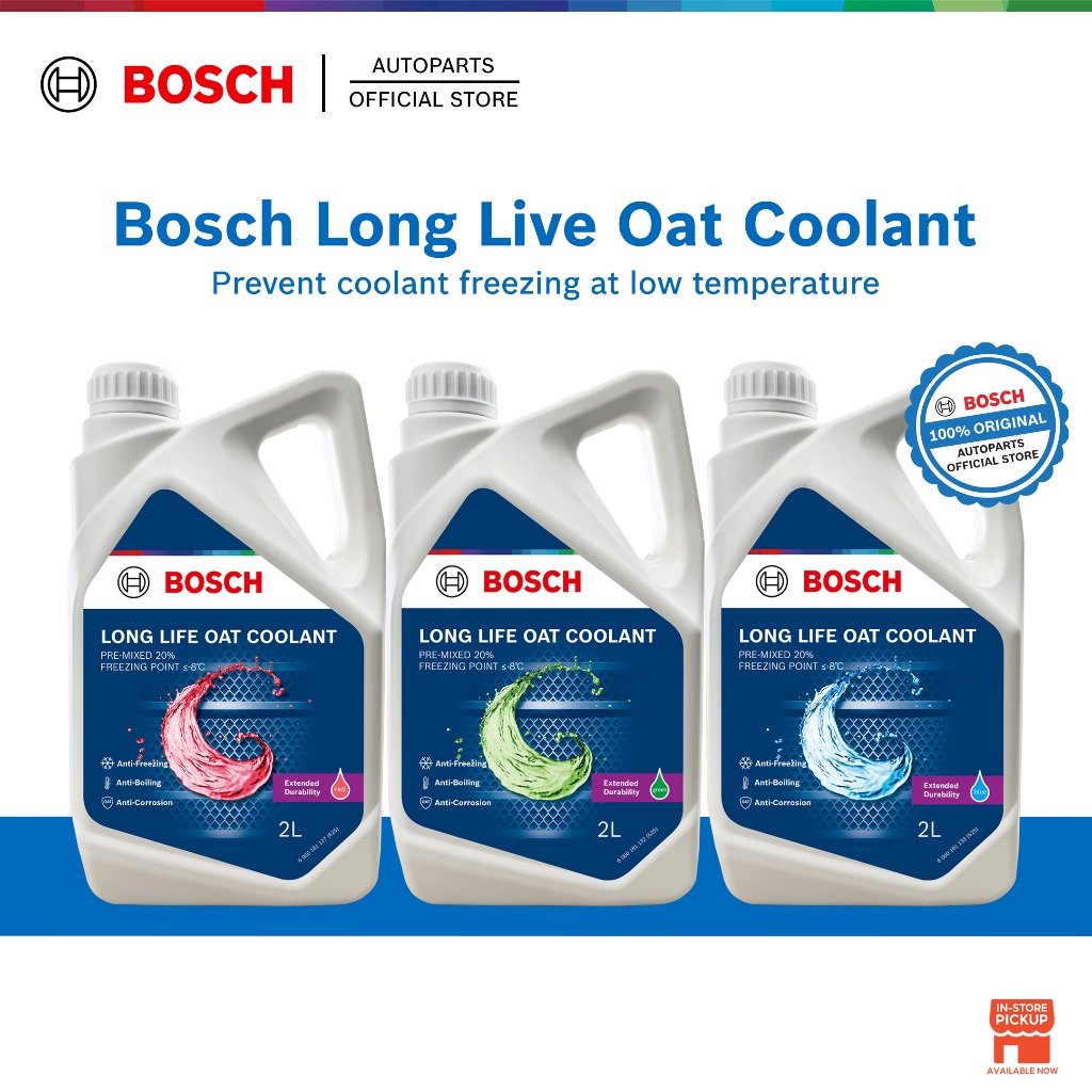 Bosch Long Life OAT Coolant | Shopee Malaysia