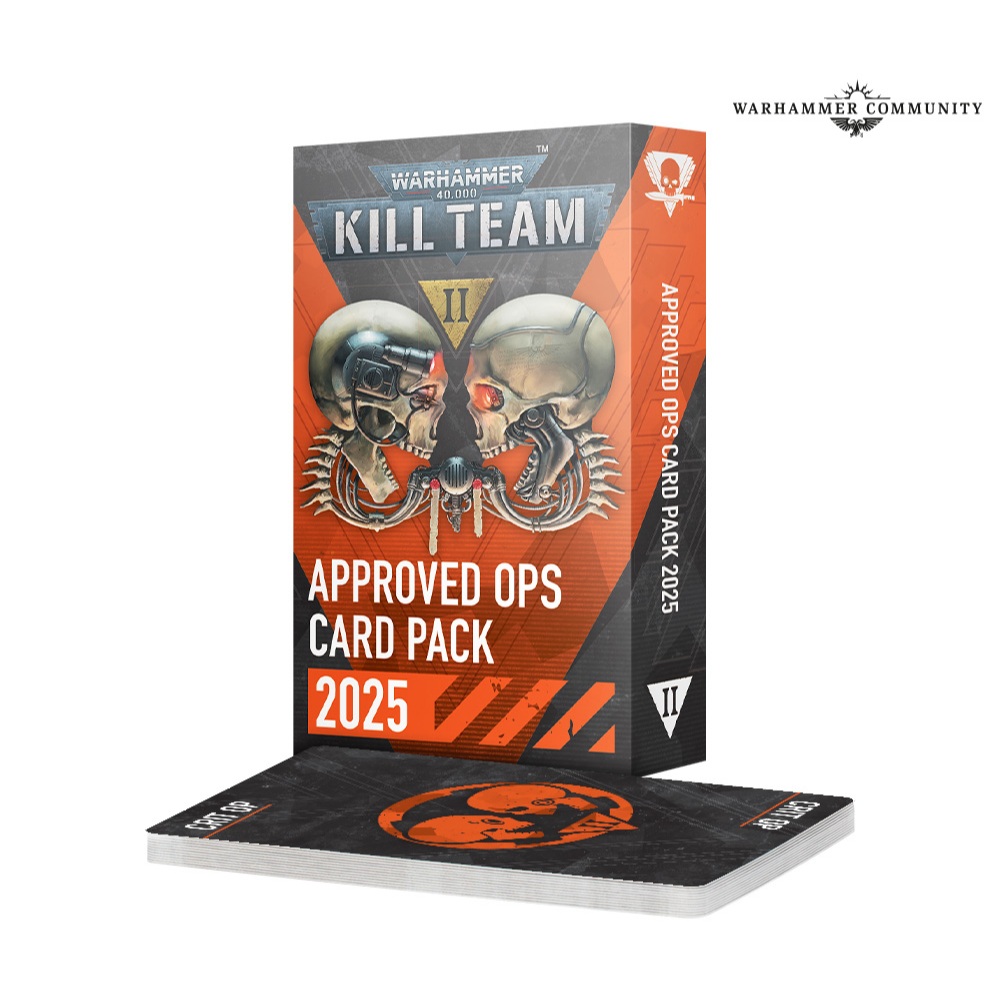 Kill Team: Approved Ops Card Pack 2025 - Warhammer 40,000 | Shopee Malaysia