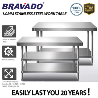 stainless steel table - Prices and Promotions - Oct 2025 | Shopee Malaysia