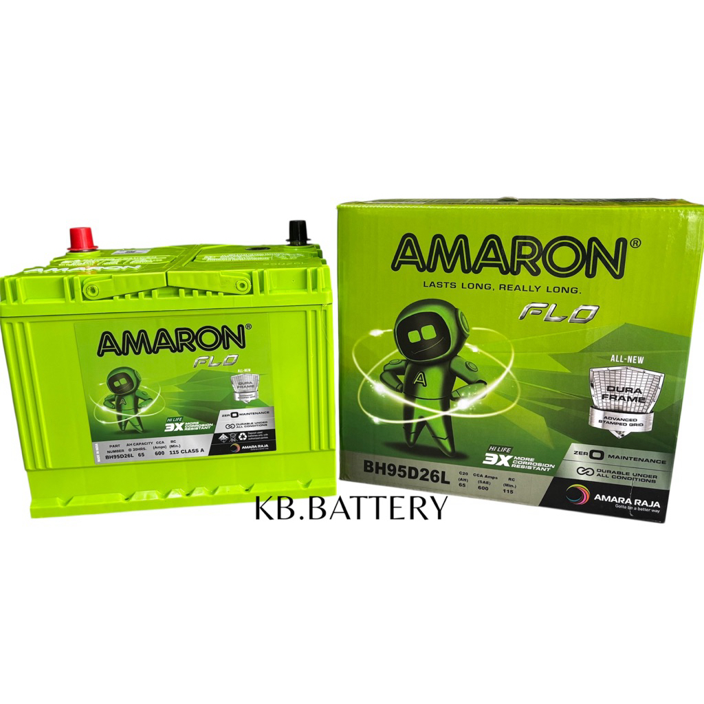 AMARON HILIFE FLO 95D26L NS70L NX110-5L | Shopee Malaysia