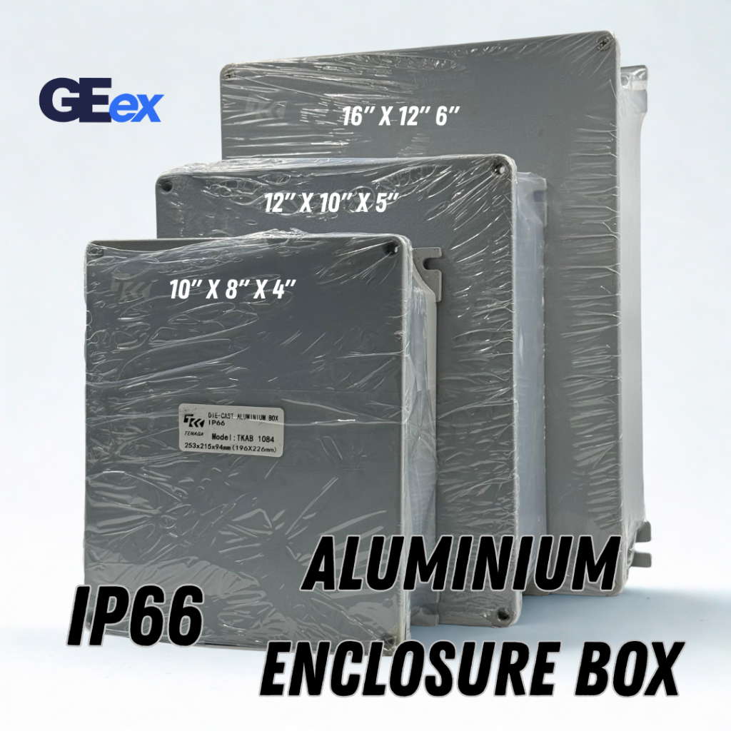 TKK Weatherproof Die-Cast Aluminium Enclosure Box / Junction Box (IP66 ...