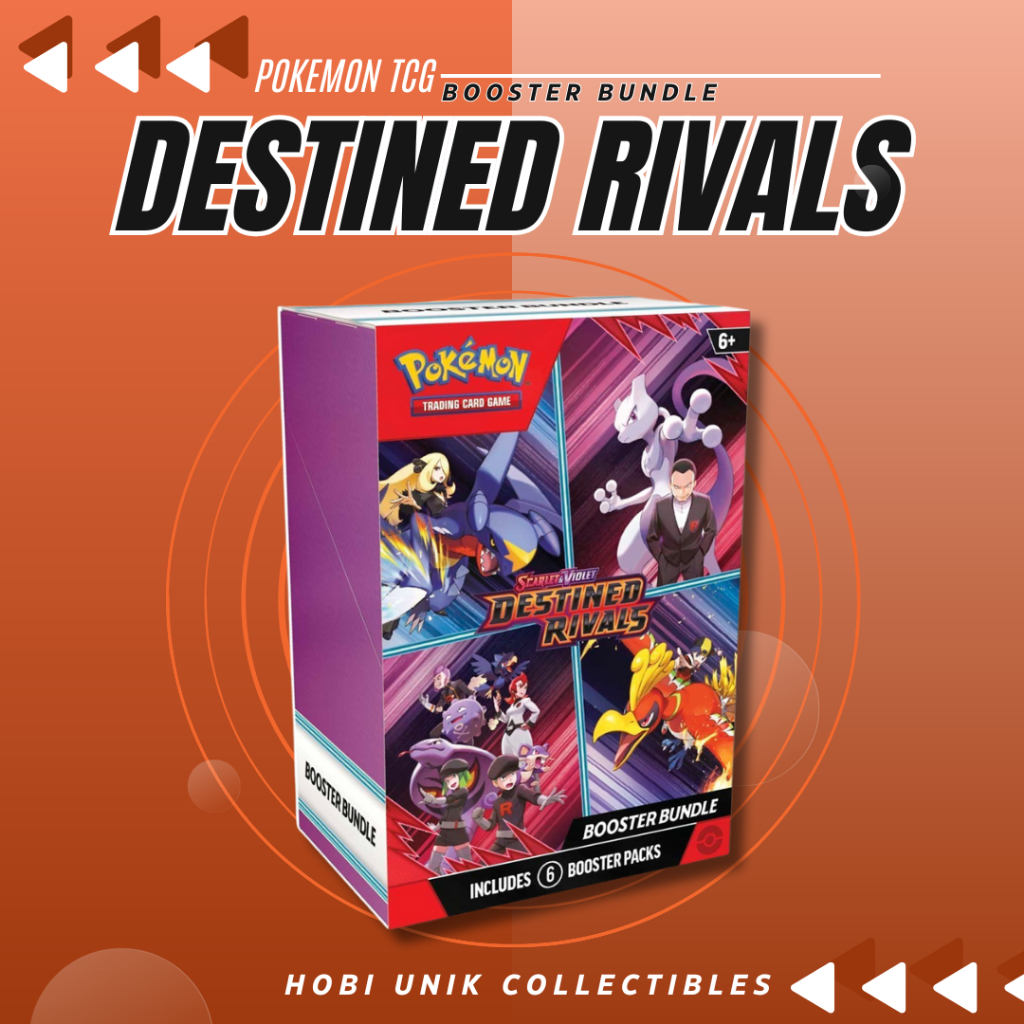 (Live Rip)[SV10] Pokemon Booster Bundle TCG : Destined Rivals Booster ...