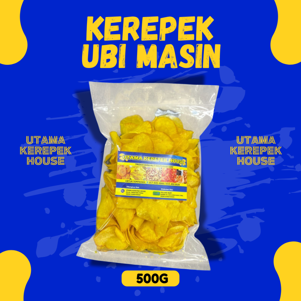 Kerepek Ubi Masin UKH / UKH Salted Tapioca Chips | Shopee Malaysia