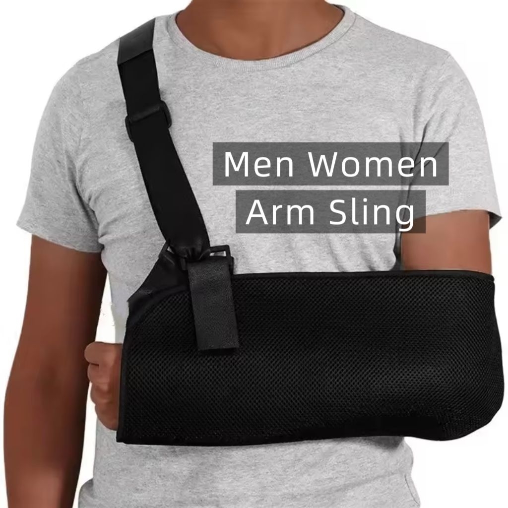 Arm Sling with Waist Strap for Elbow Injury for Shoulder / Arm Brace ...