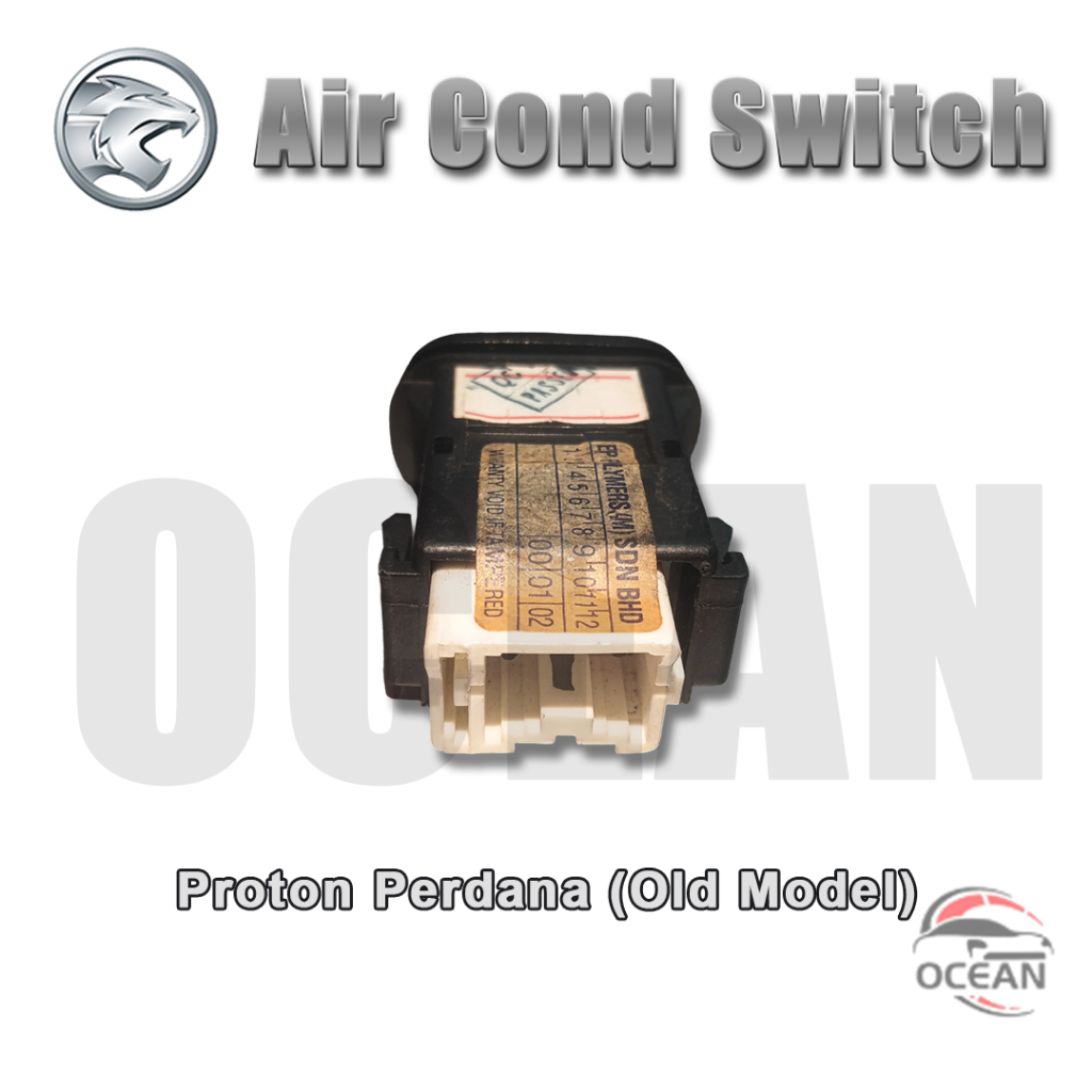 Proton Perdana (Old Model) Air Cond Switch (On/Off) Winter Air | Shopee ...