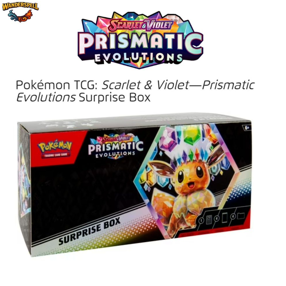 [READY]Pokemon Scarlet & Violet Prismatic Evolutions Surprise Box SV8.5 ...