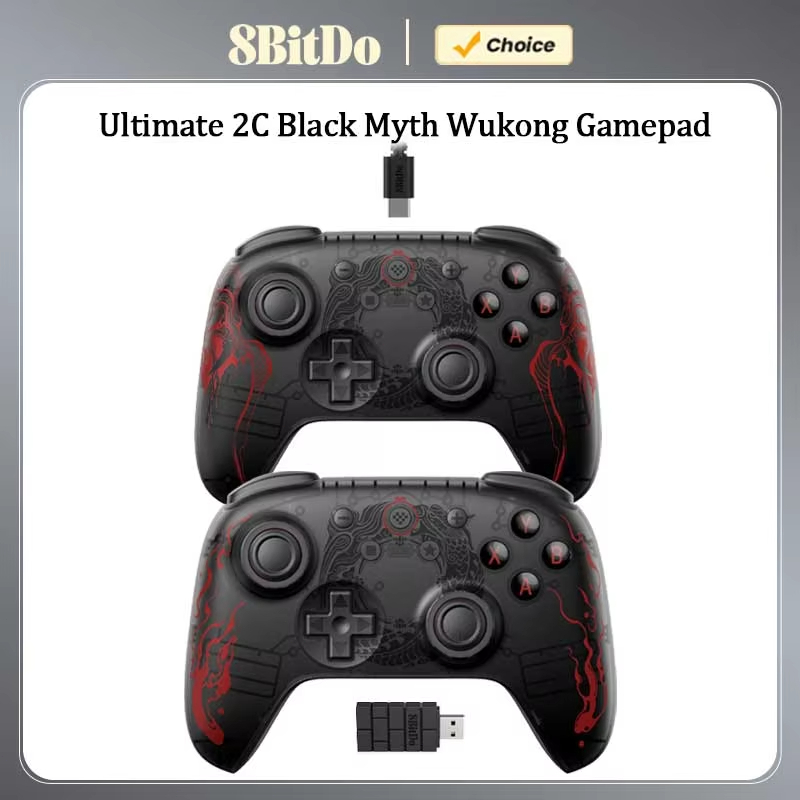 8BitDo Ultimate 2C Wireless Gaming Controller for PC/Windows 10, 11 ...