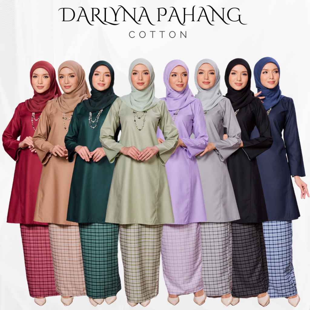 NEW ARRIVAL BAJU KURUNG PAHANG BERPESAK CORAK S - XXL | Shopee Malaysia