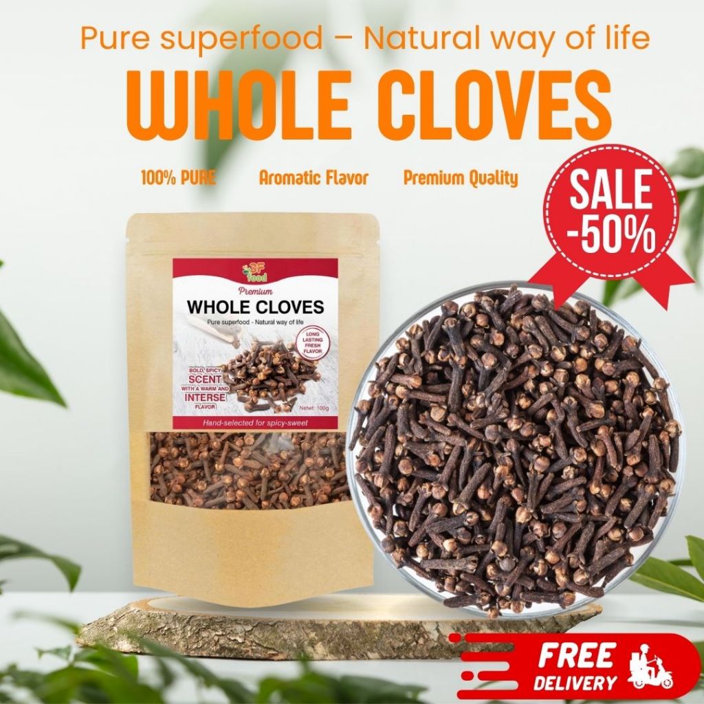 [ BIG SALE BUY NOW ] Premium Dried Whole Cloves 3F Food – Superfood for ...