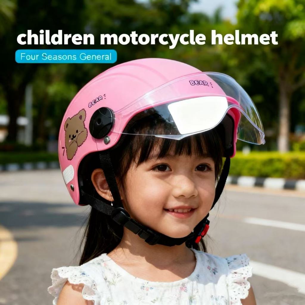 Children/Adult Helmet Kid (2-8Y) Motorcycle Security protection Bicycle ...
