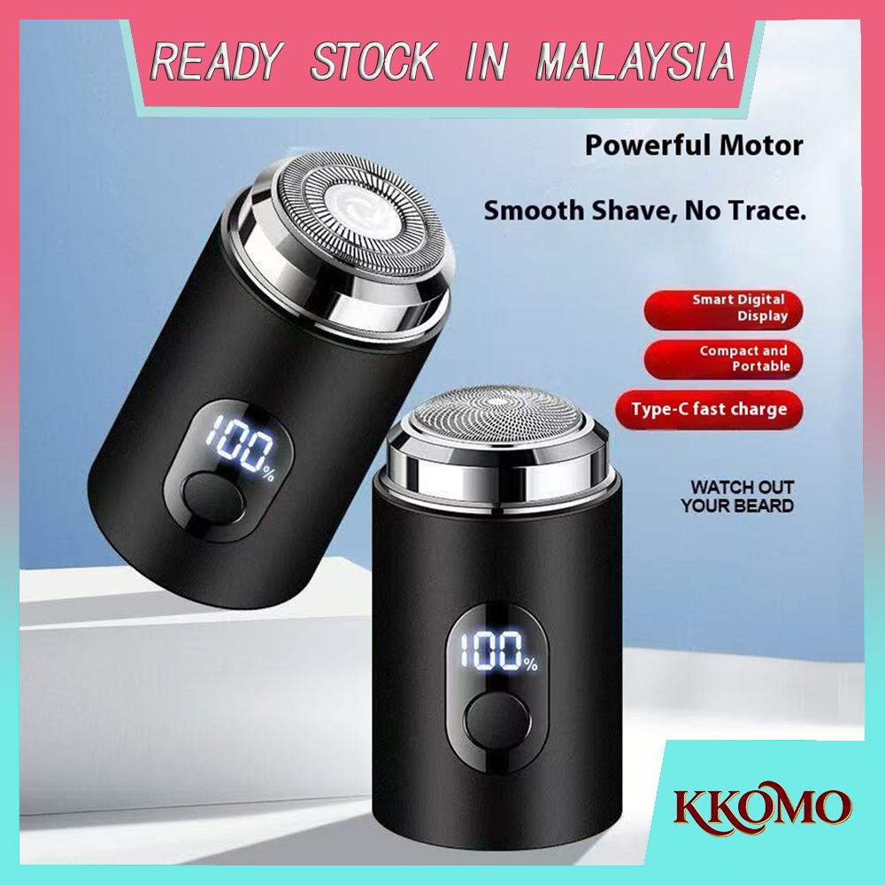 Kkomo New German Small Steel Cannon Razor Electric Men's Mini Razor ...