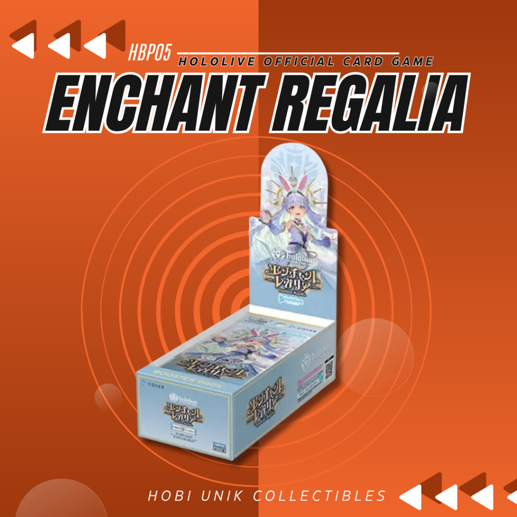 (Live Rip)[hBP05] Hololive Official Card Game : Enchant Regalia Booster ...