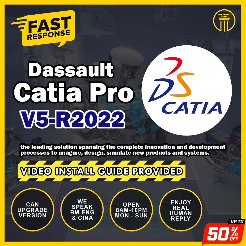DS CATIA P3 V5-6R2022 (V5R32) | Premium Software | 💻 Windows PC | 📦 ...