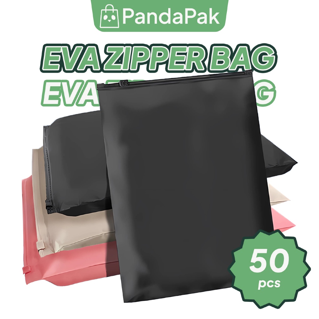 50pcs Pek Bungkusan Reseal Simpanan Storage Thick Plastik Ziplock CPE ...