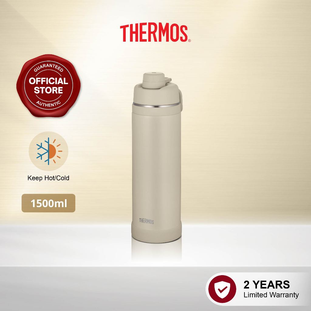 THERMOS 1.5L Vacuum Insulated Sports Bottle with Carry Loop [FJU-1500] | Shopee Malaysia