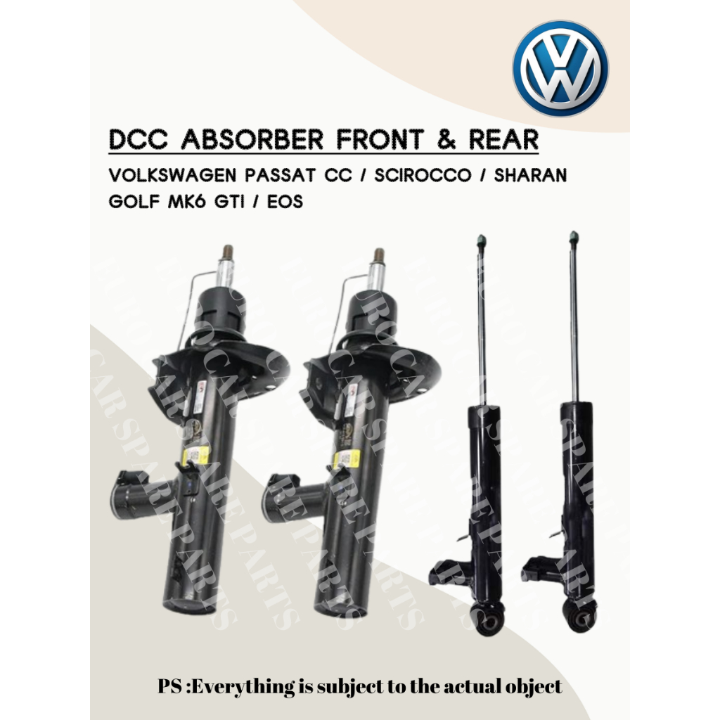 ABSORBER DCC FRONT + REAR (VOLKSWAGEN PASSAT CC / SCIROCCO / GOLF MK6 ...